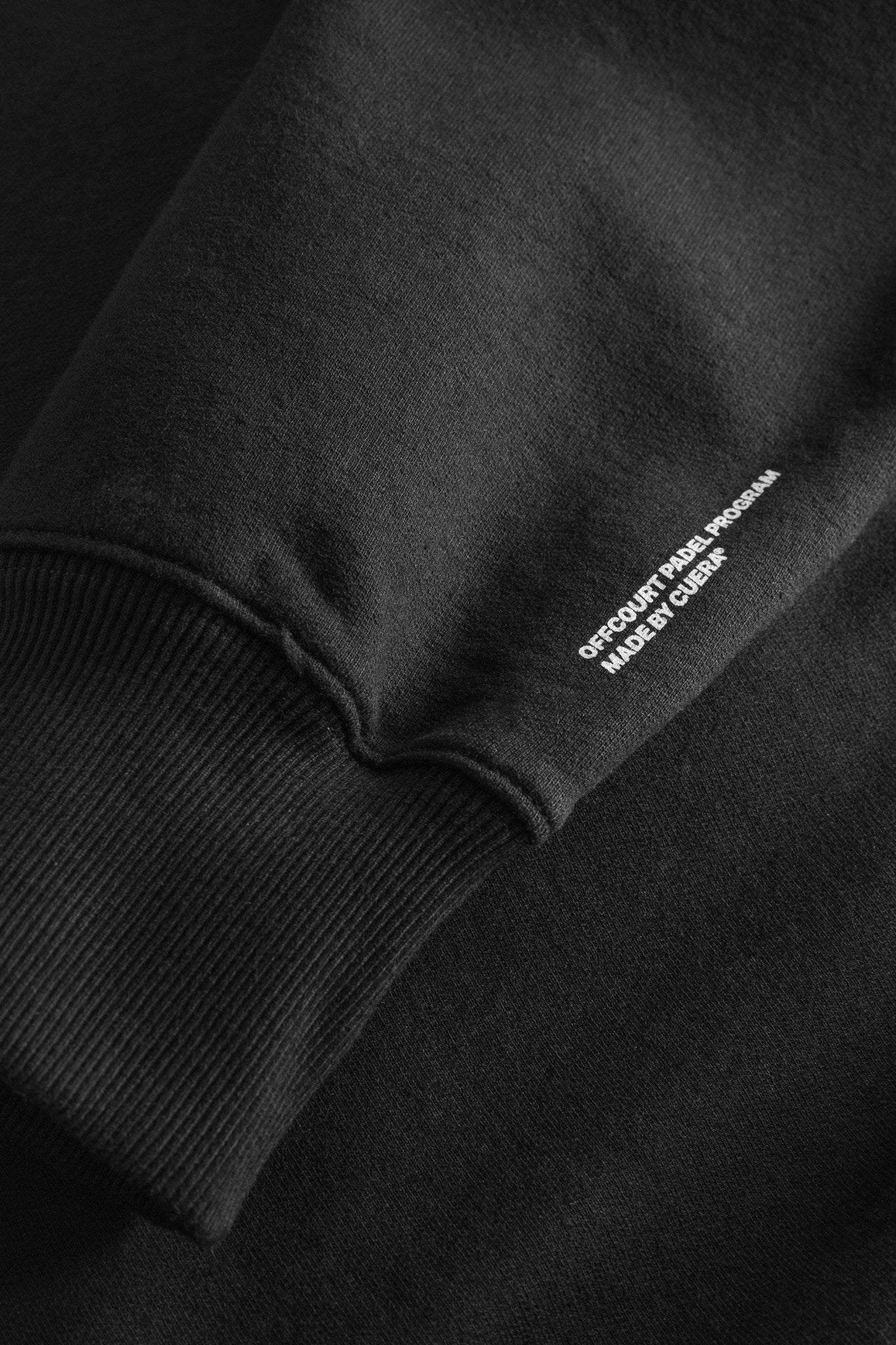 Relaxed Offcourt Crew P - Sort – Cuera